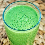Green Barley Grass Smoothie