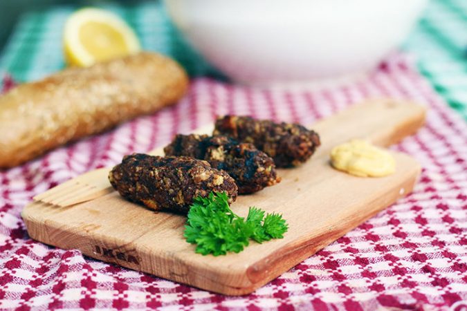 Vegan Minced Meat Rolls | Romanian "Mititei" Recipe