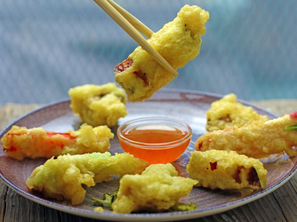 Easy Vegetarian Tempura (Egg-Free Tempura Batter)