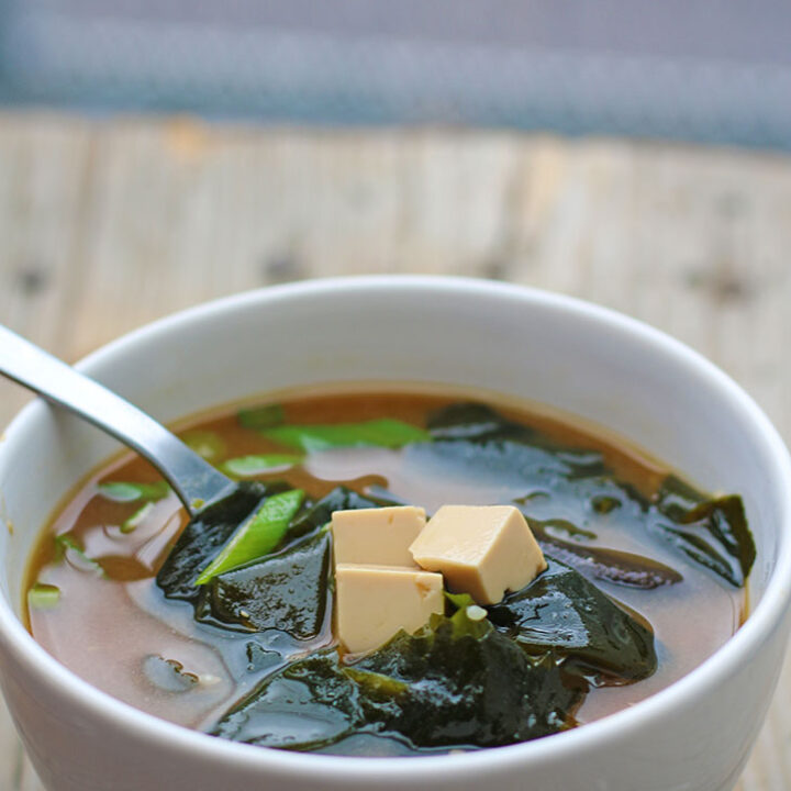 Supa Miso cu Tofu si Wakame