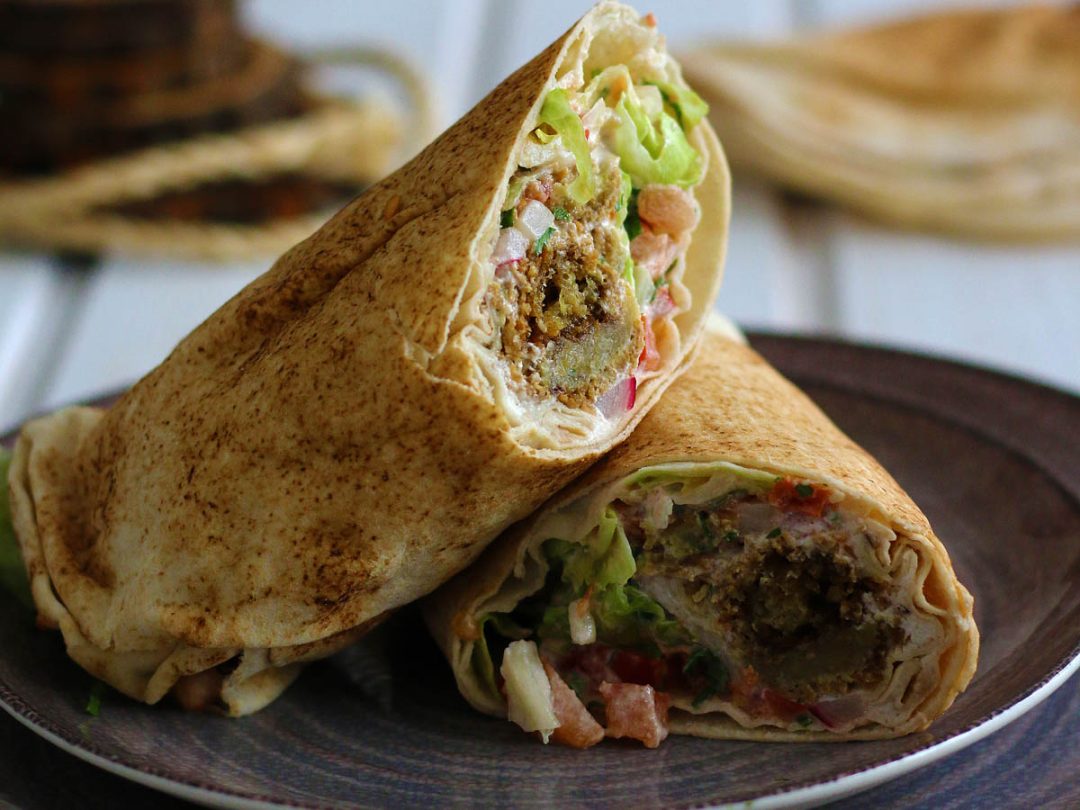 Falafel Wrap (Meal Prep-Friendly)