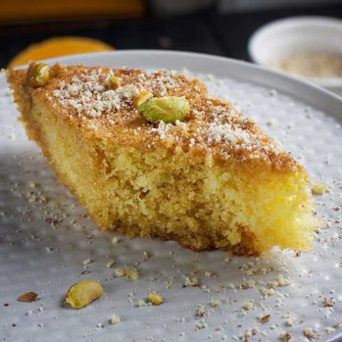 Semolina Cake (Turkish Dessert)
