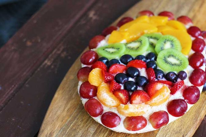 Vegan Fruit Tart - No-Bake! | Gourmandelle