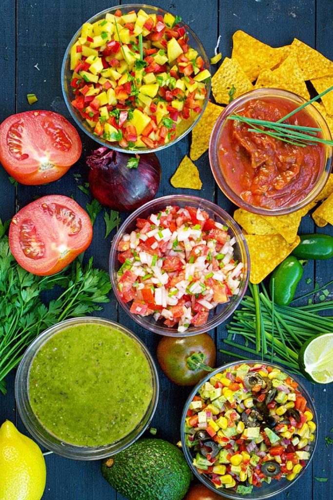 5 Retete de sos salsa | Salsa Roja, Salsa Verde, Pico De Gallo, Salsa ...