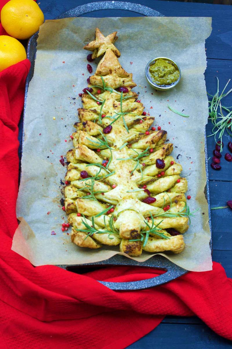 Christmas Tree Appetizer (Pastry)