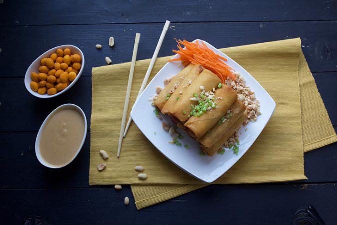 Crispy Spring Rolls – Vegan - Gourmandelle
