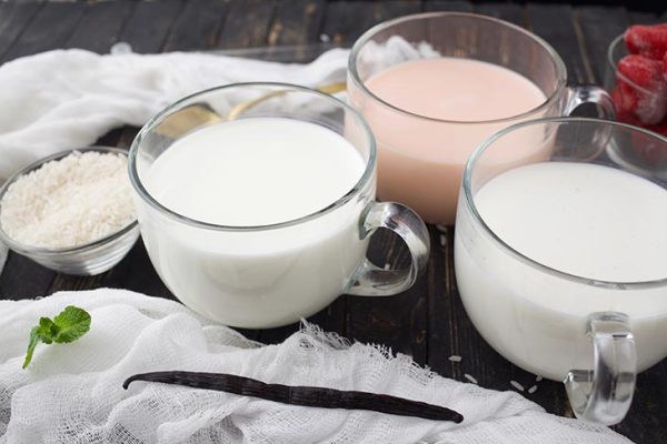 Rice milk | How to make rice milk at home - 3 flavors - Gourmandelle