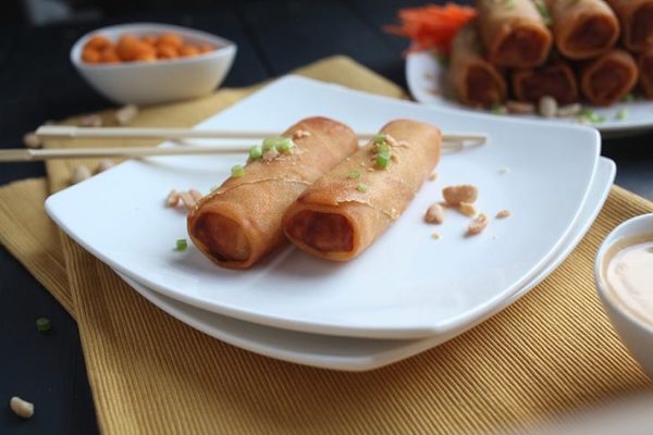 Crispy Spring Rolls – Vegan