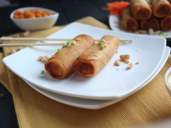 Crispy Spring Rolls – Vegan