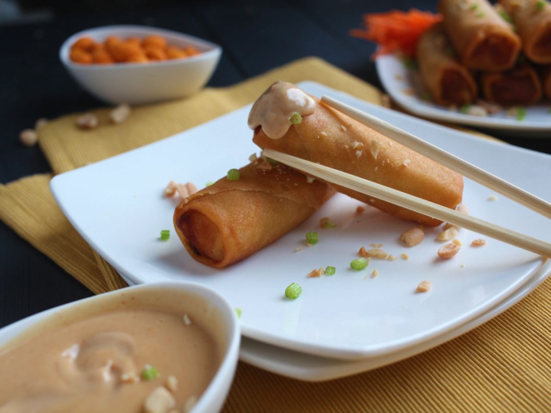 Crispy Spring Rolls – Vegan