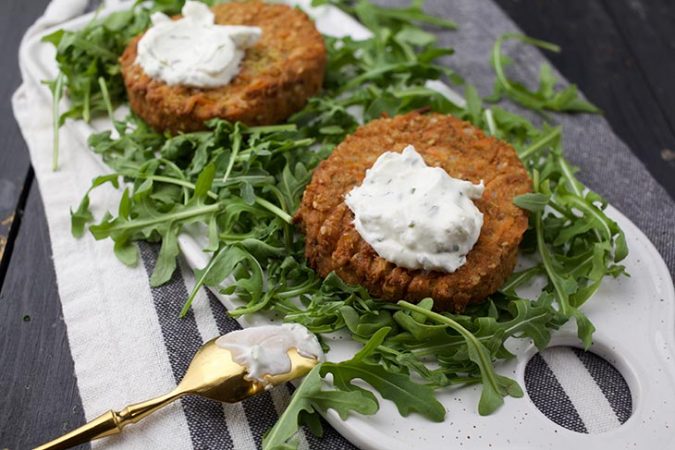 Cauliflower Patties - Gourmandelle
