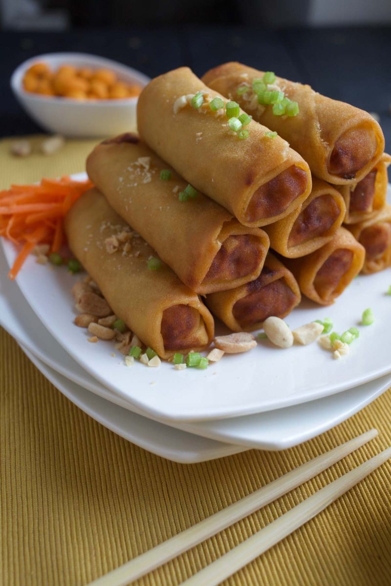 Crispy Spring Rolls – Vegan