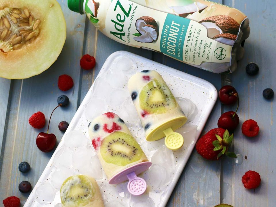 Vegan Popsicles | Under 3 ingredients / 5 minutes prep time
