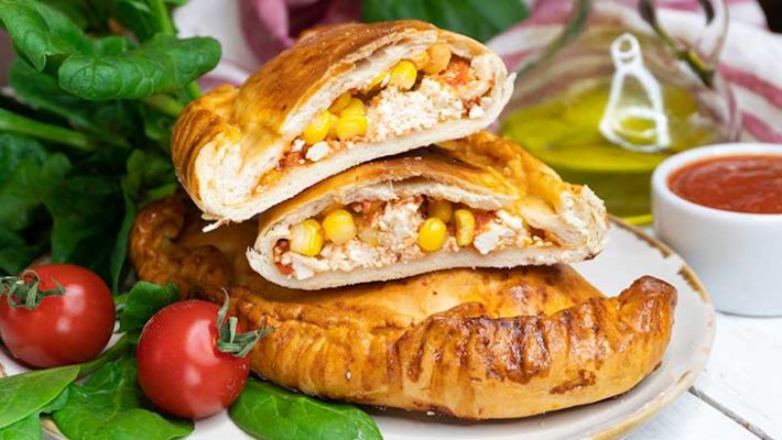 Vegan Calzones - Gourmandelle