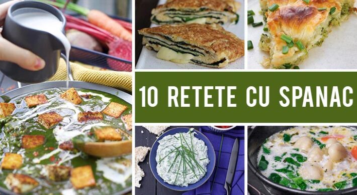10 Retete cu spanac care te vor impresiona