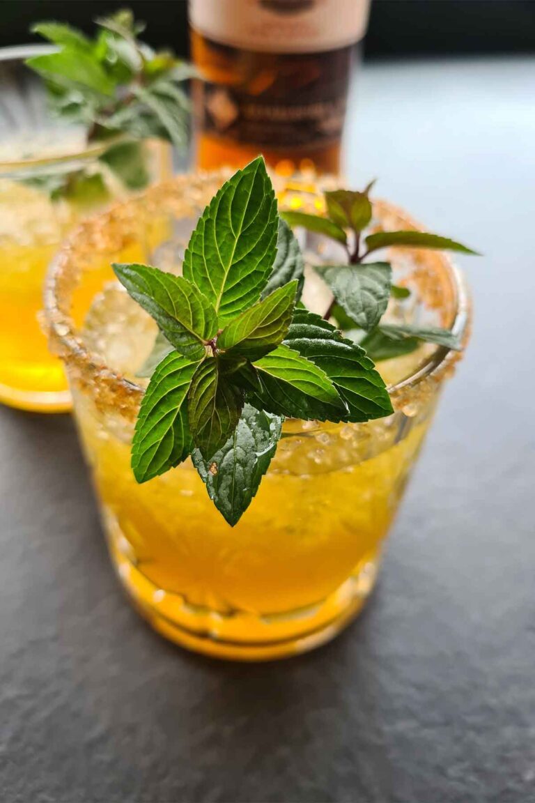Dark Rum Spiced Mojito
