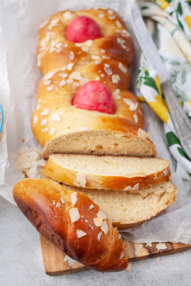 Tsoureki (Greek Easter Bread)