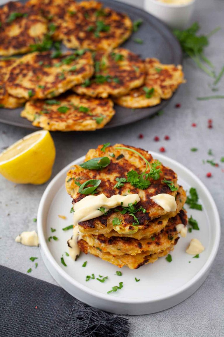 Kohlrabi Fritters