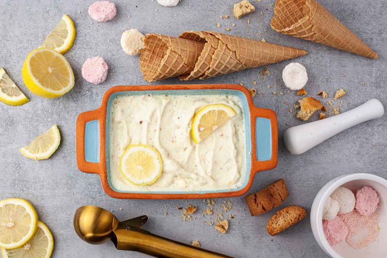 Lemon Meringue Ice Cream