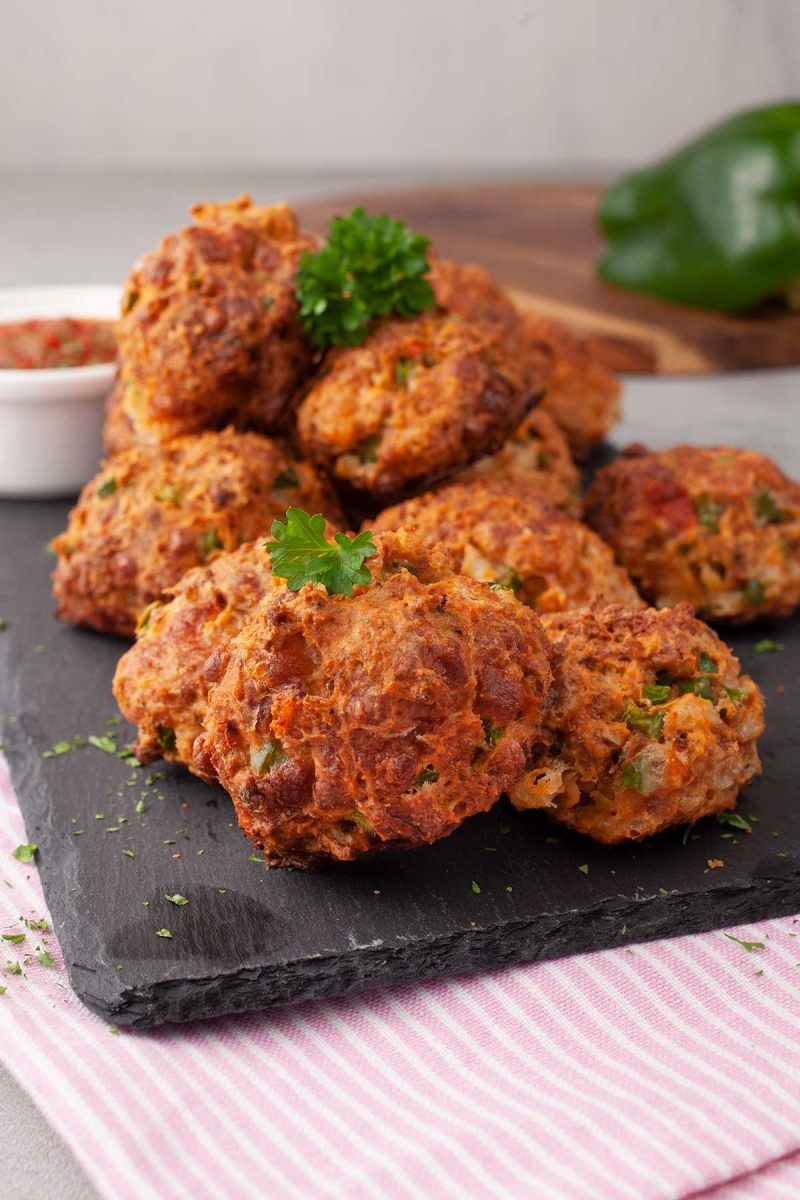 Baked Pizza Balls